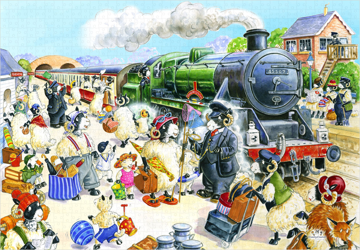"Steam Special" 1,000 Piece Deluxe Jigsaw – Great Stuff from Cardtoons