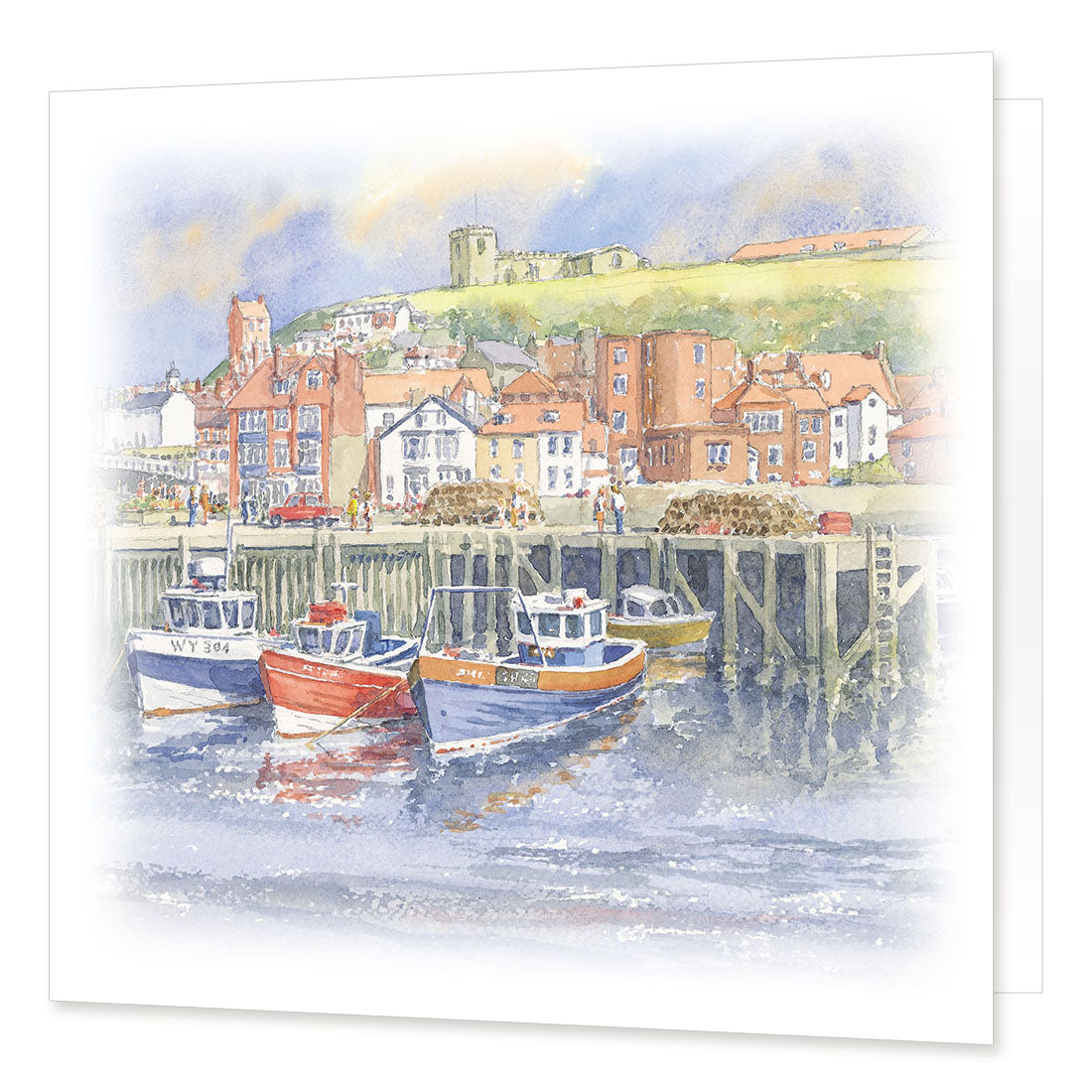 Whitby Greetings Card | Great Stuff from Cardtoons