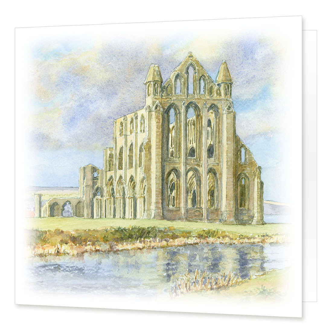 Whitby Abbey Greetings Card | Great Stuff from Cardtoons