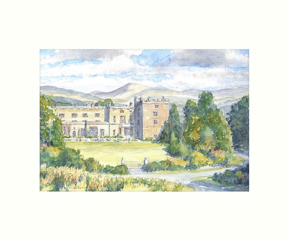 Muncaster Castle Art Print – Great Stuff from Cardtoons