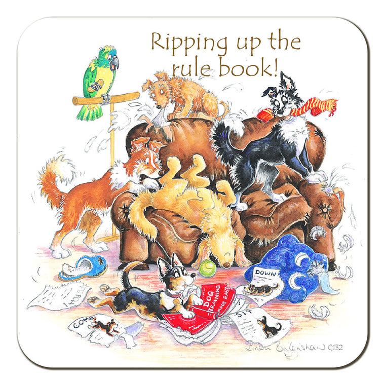 Country Comicals "Ripping Up The Rule Book" Tablemat | Great Stuff from ...