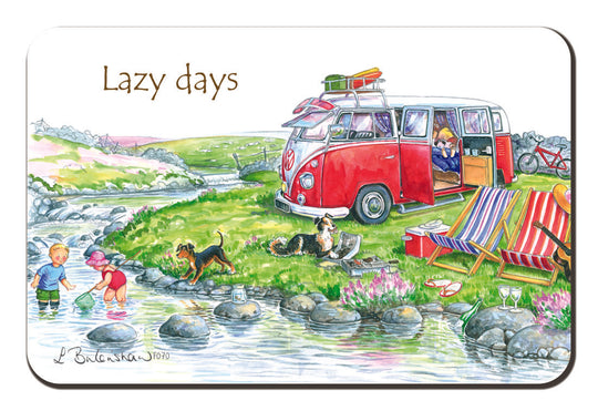 Country Comicals "Lazy Days" Tablemat | Great Stuff from Cardtoons
