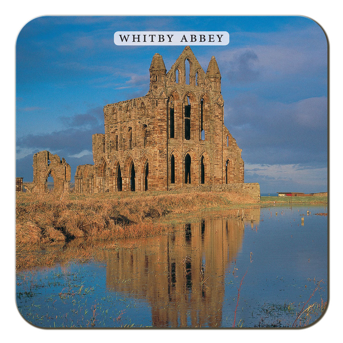 Whitby Abbey coaster | Cardtoons Publications – Great Stuff from Cardtoons