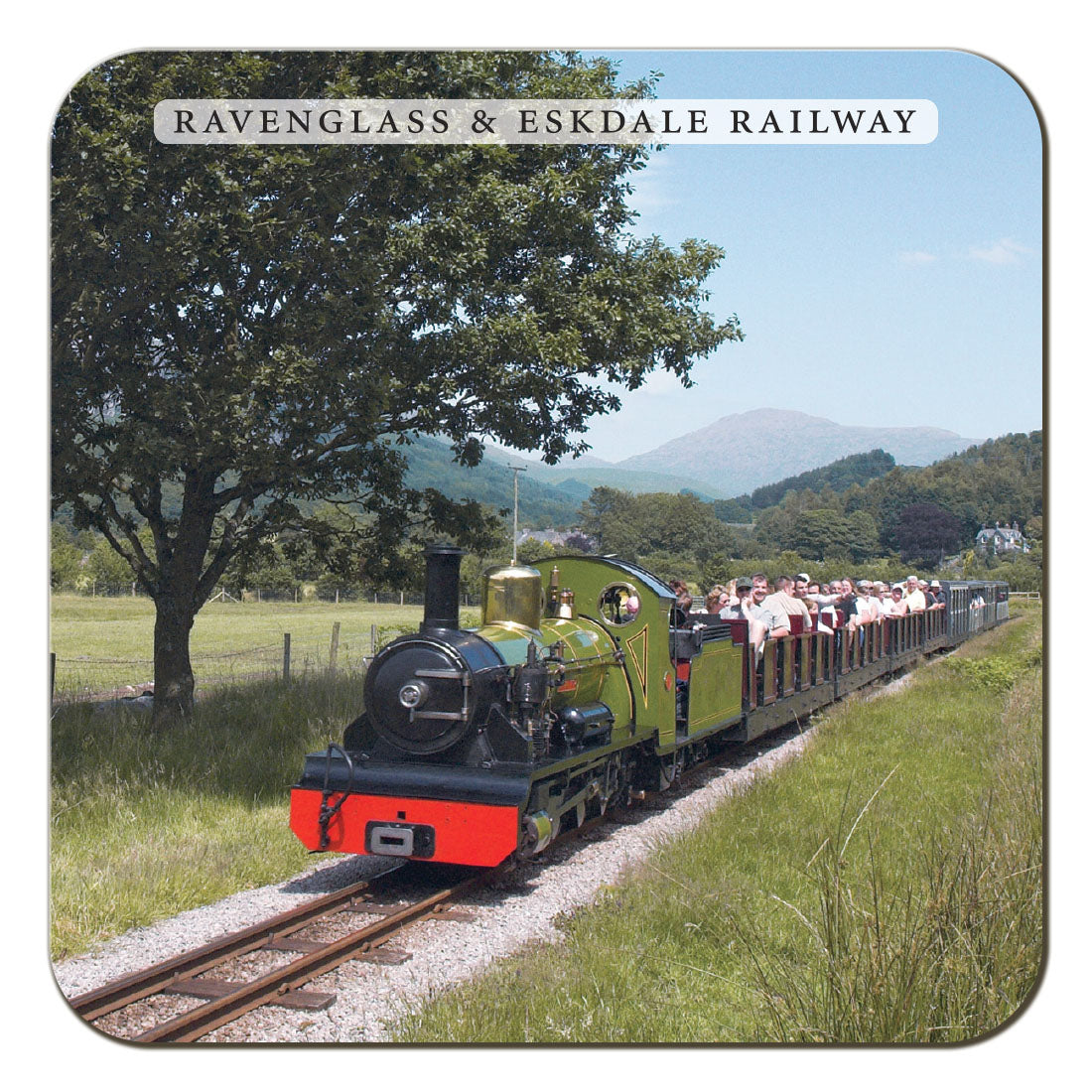 Ravenglass & Eskdale Railway coaster | Cardtoons Publications – Great ...