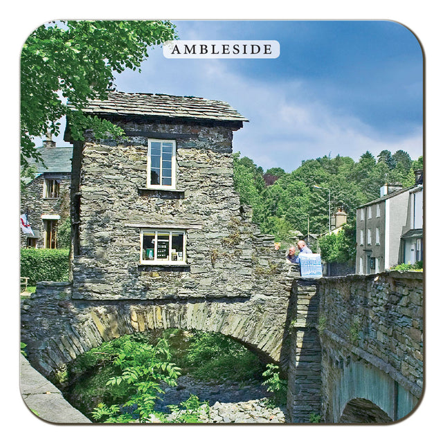 Bridge House, Ambleside Flexible Fridge Magnet | Great Stuff from Cardtoons