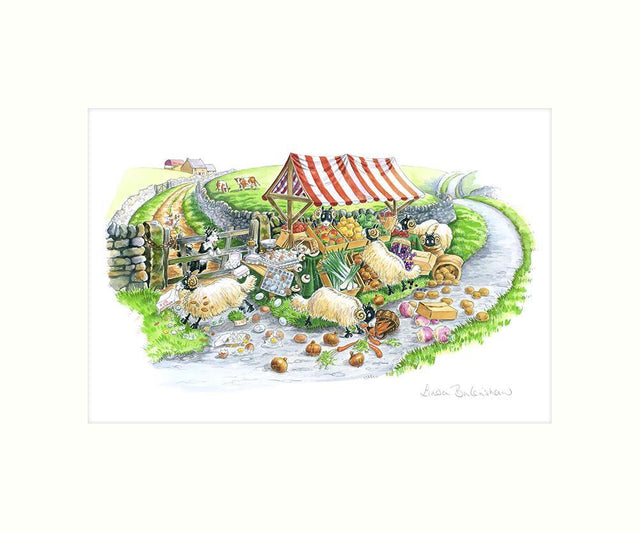 Country Comicals "Ram Raid" Tablemat | Great Stuff from Cardtoons