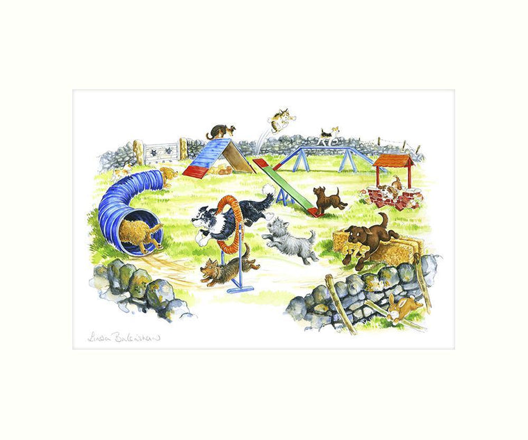 "Chasing Tails" Dog Agility Gifts from Cardtoons Publications – Great ...