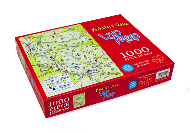 Yorkshire Dales Lap Maps from Cardtoons – Great Stuff from Cardtoons
